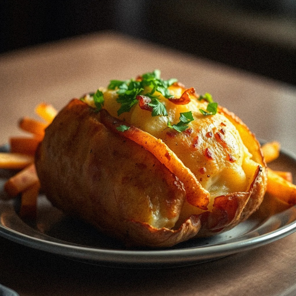 Easy 3-Ingredient Air Fryer Baked Potatoes: The simplest method for ...